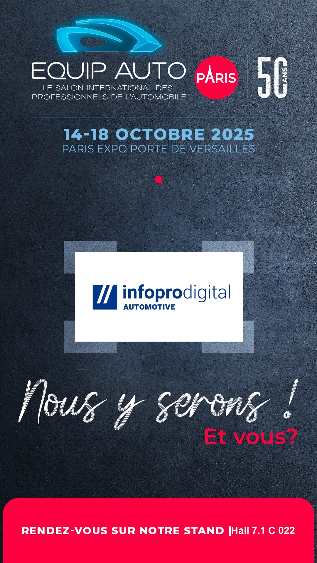 Infopro Digital Automotive | Invitation EquipAuto 2025
